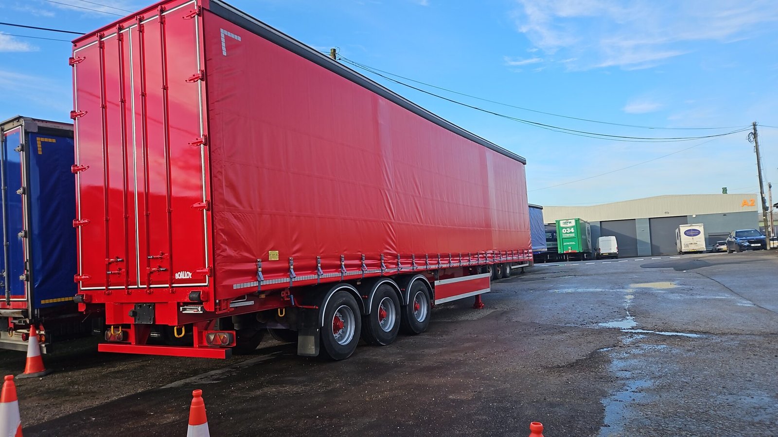 Fully refurbished trailer now ready for Full Circle Packaging. All the ...